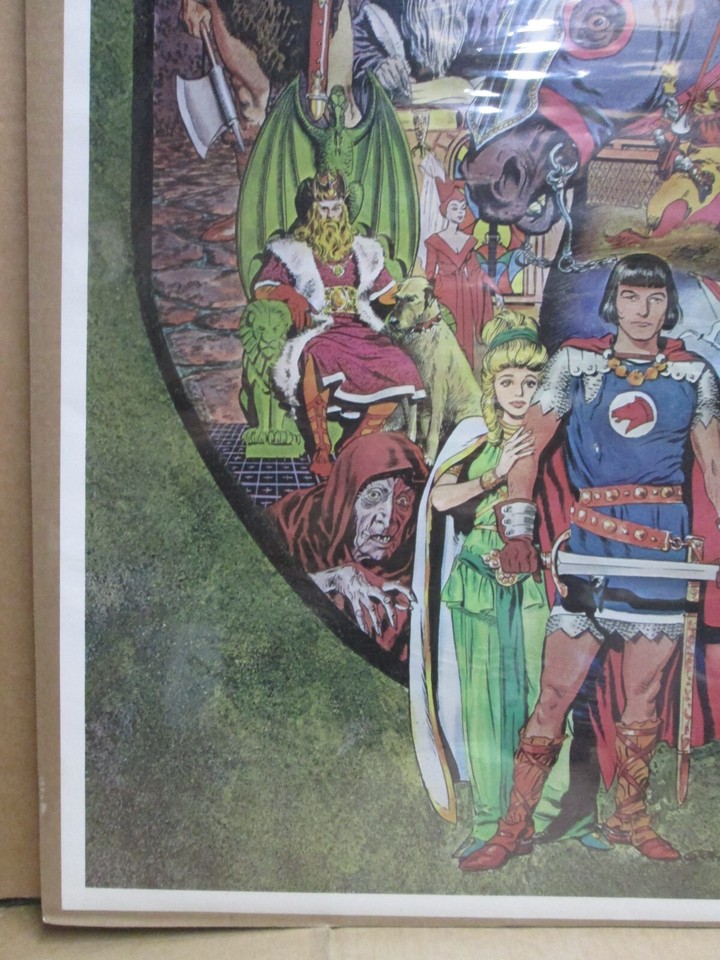 Prince Valiant King Features Syndicate Poster Vintage 1972 20473 | eBay