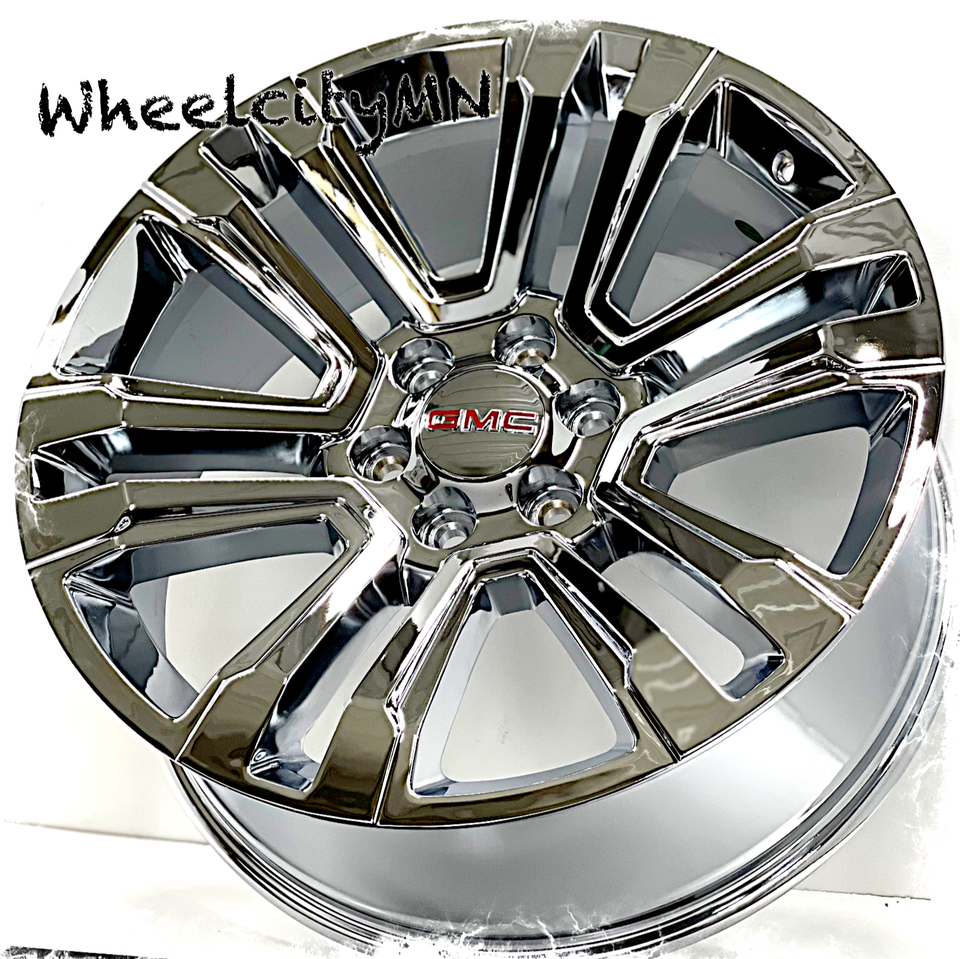 20" chrome OE replica 5822 wheels fits 2023 GMC Canyon Denali Elevation ...