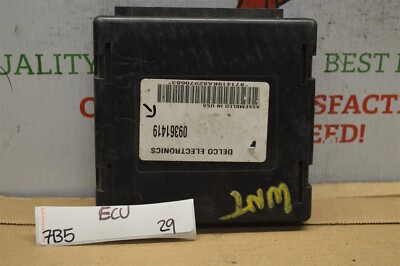 1998-99 Chevrolet Malibu Body Control BCM OEM 09361419 Module 29-7B5 | eBay