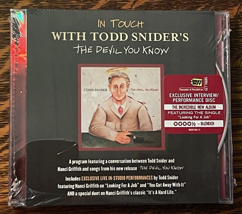 SEALED CD~IN TOUCH~WITH TODD SNIDERS THE DEVIL YOU KNOW~HYPE STICK~BEST ...