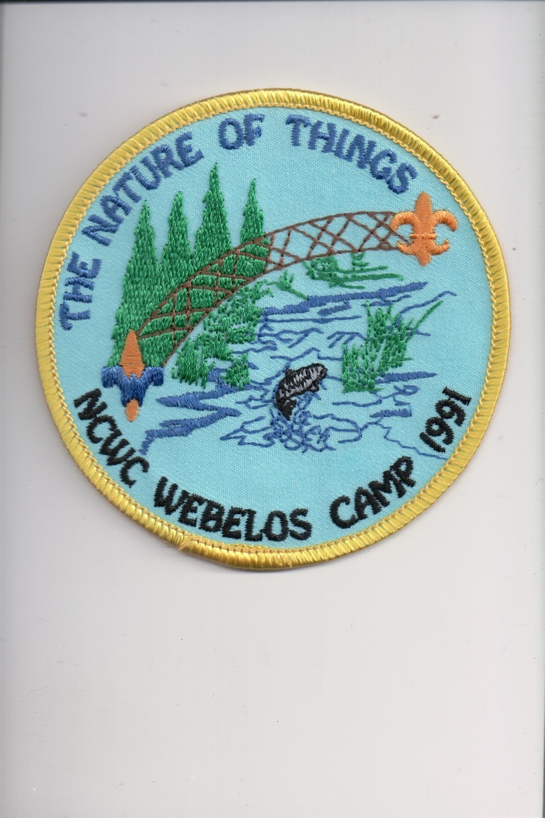 1991 NCWC Webelos Camp The Nature Of Things patch | eBay