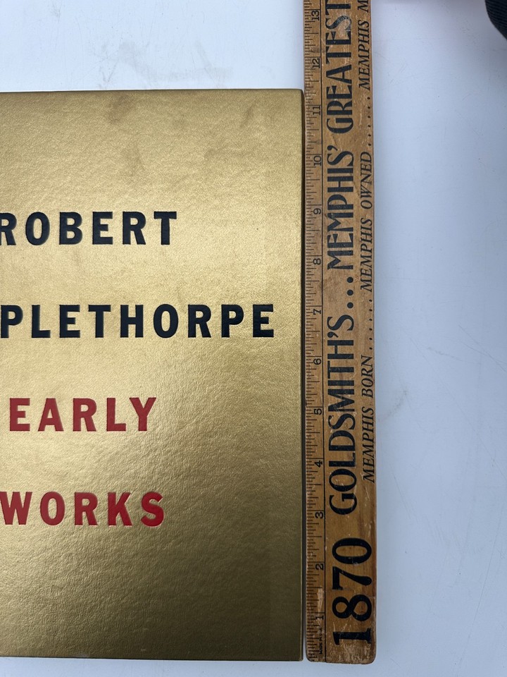 Robert Mapplethorpe Early Works 1991 Estate John Cheim Gold Hardcover ...