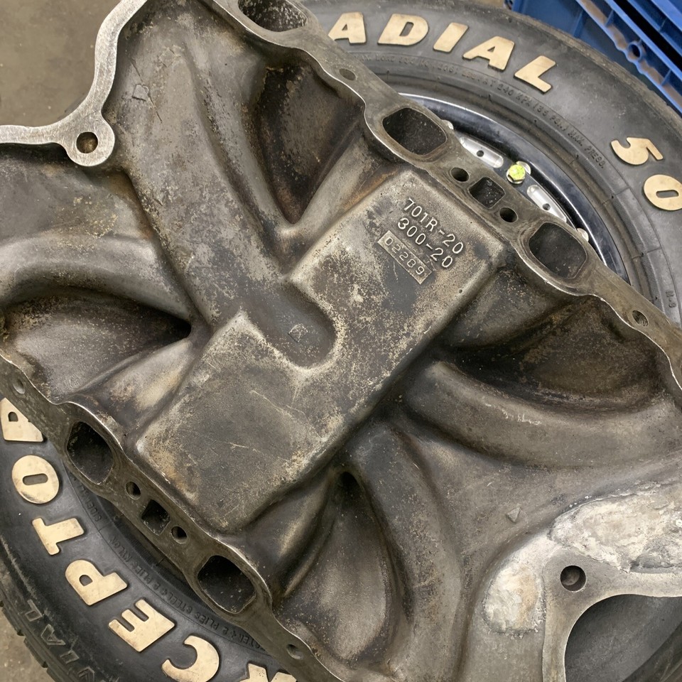 FORD 351C V-8 CLEVELAND HOLLEY STREET DOMINATOR INTAKE MANIFOLD 701R-20 ...