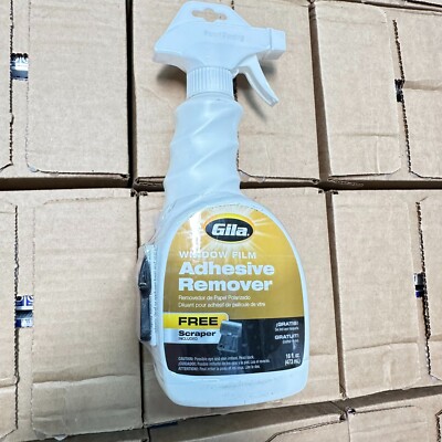 Gila Window Film Adhesive Remover Free Scraper 16fl.oz | eBay