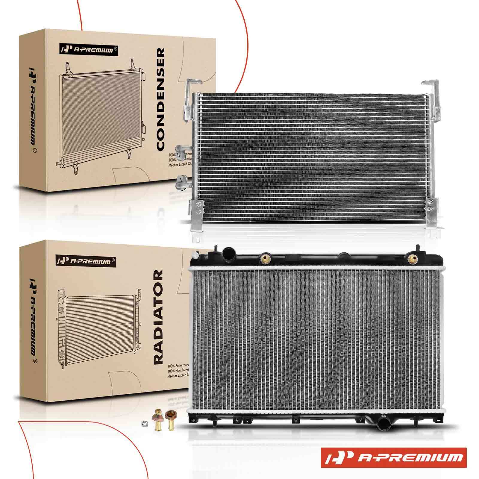 A-Premium Radiator & AC Condenser Kit for Chrysler Neon Dodge Neon ...