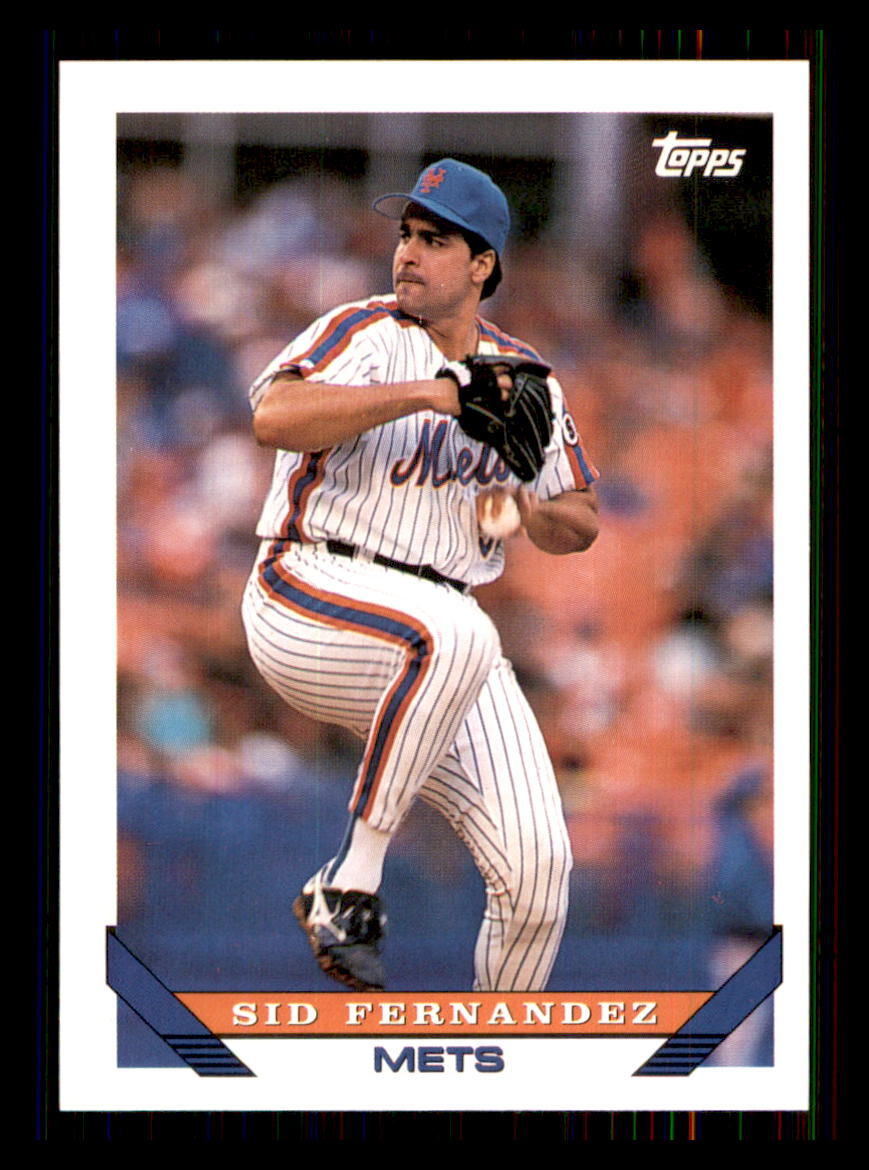 1993 Baseball Topps Sid Fernandez New York Mets #188 | eBay