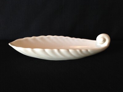 Franciscan Coronado Swirl Off White One (1) Relish Dish Boat Shape ...