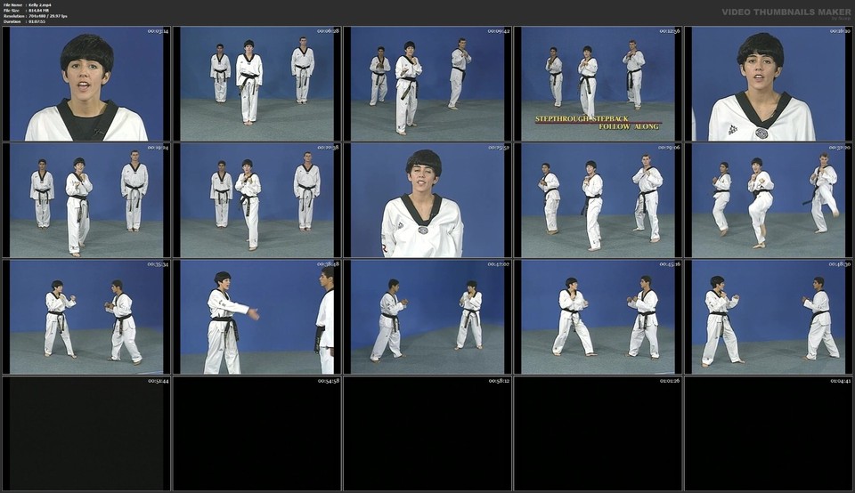 WTF Tae Kwon Do Training with Kelly Westoby (7 DVD Set) | eBay