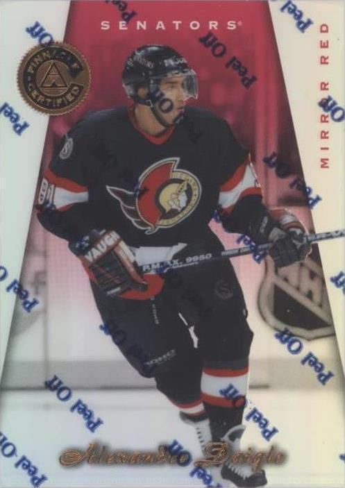 1997-98 Pinnacle Certified - Alexandre Daigle #98 Mirror Red for sale ...