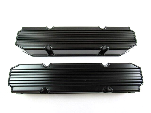 Big Block Chrysler Mopar 383-440 Aluminum Valve Cover Set E41404BK | eBay