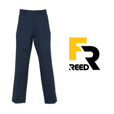 FR Work Pants CAT2 Flame Resistant 88/12 Cotton Blend Industrial ...