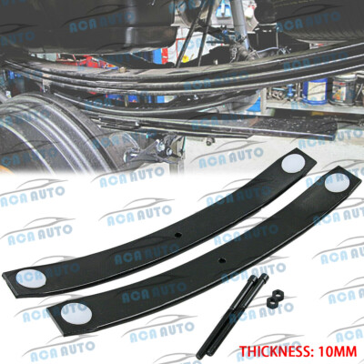 10mm Thick Universal 1.5 - 2 Inch Add a Leaf Helper Springs 35mm - 50mm ...