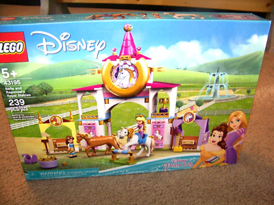 Brand New Disney Lego Belle and Rapunzel's Royal Stables 43195 ~ Horses ...