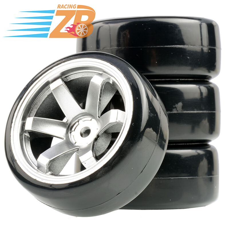 Onroad 1/10 Rc Drift Car Wheels & Tires Set For Yokomo Sakura Tamiya ...