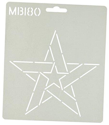 Five Pointed Star Quilt Stencil, 5" | eBay