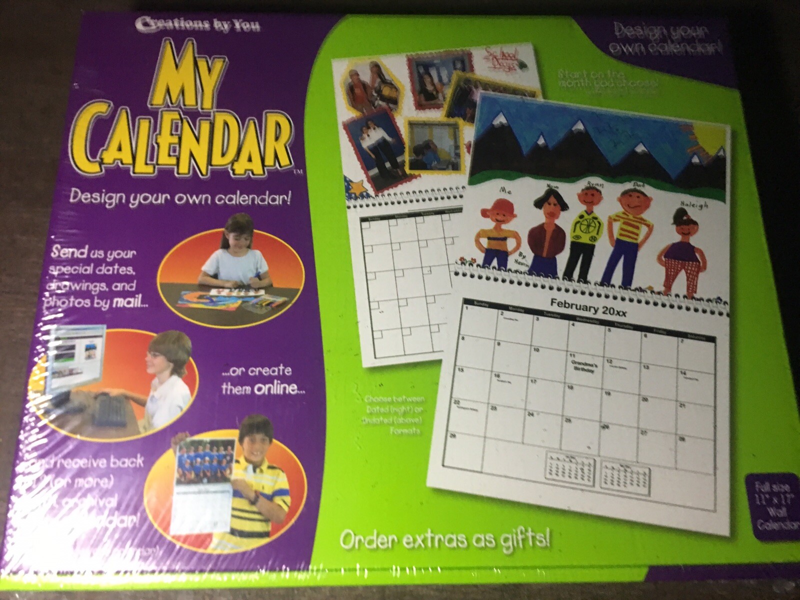 Creations by You My Calendar - Design Your Own Calendar New | eBay