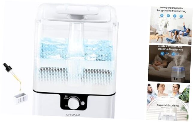 6L Humidifiers for Bedroom Large Room Home, Cool Mist Top Fill ...