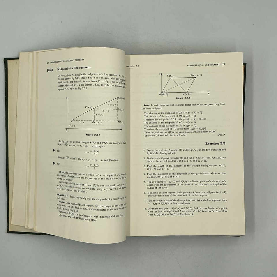The Calculus with Analytic Geometry, Louis Leithold, 1st Edition 1968 ...