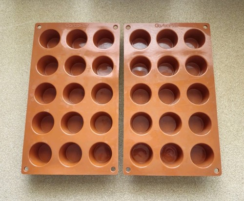 Set of 2 Gastroflex silicone 15 mini muffin tart mold - Gently used | eBay