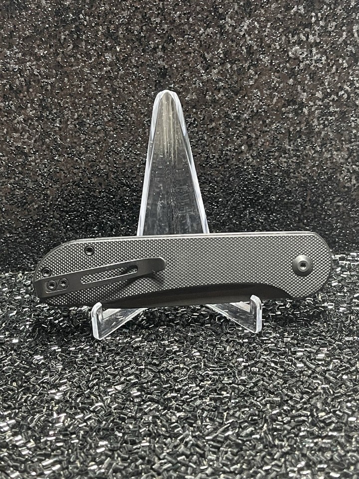 CIVIVI Button Lock Elementum 3.47" Knife with G-10 Scales And 14C28N Steel | eBay