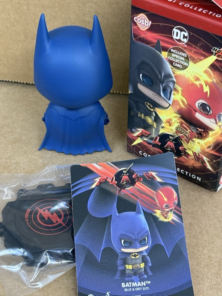 Hot Toys x DC THE FLASH Cosbi Collection Batman Blue & Grey Suit Figure ...