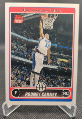 2006-07 Topps #249 Rodney Carney RC Rookie Philadelphia 76ers ...