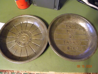 Mrs. Wagner's Good Pies Pie Tin & PO-7 FASANO 8760 PIE PAN | eBay