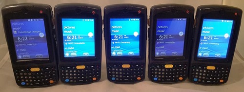 5 LOT Motorola MC75A0 1D Barcode Scanner WiFi WIN Mobile Computer POS ...