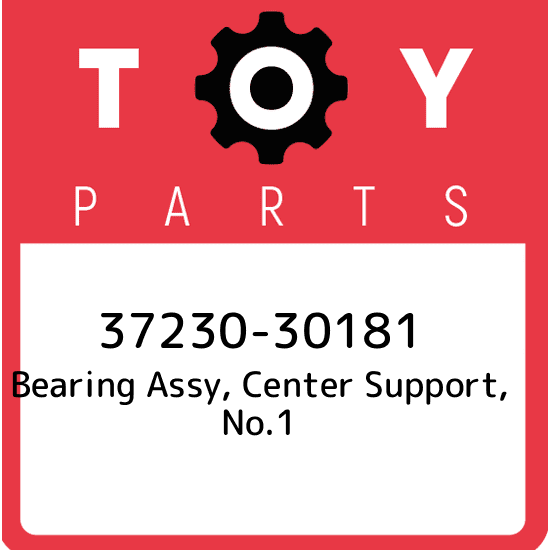 37230-30181 Toyota Bearing assy, center support, no.1 3723030181, New ...