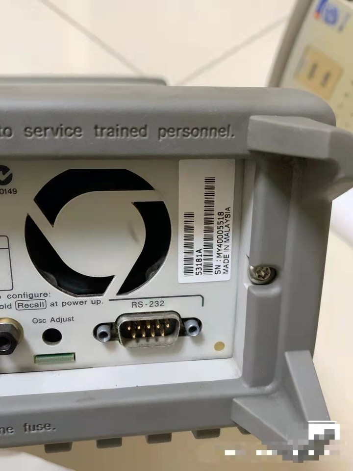 HP/Keysight Agilent 53181A Universal Frequency Counter 225MHZ/ | eBay