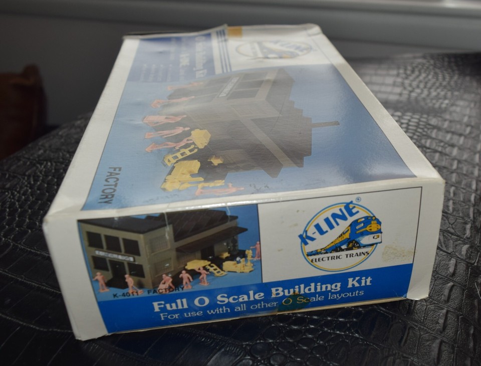K-LINE #4011 O-SCALE Factory BUILDING KIT N.I.B. | eBay