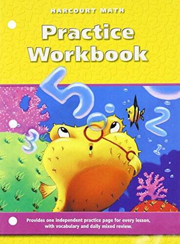 Harcourt Math, Grade 2: Practice Workbook - Paperback - GOOD ...