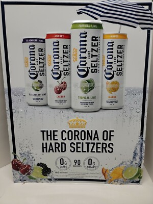 Corona Hard Seltzer tin sign 23x17¼ | eBay
