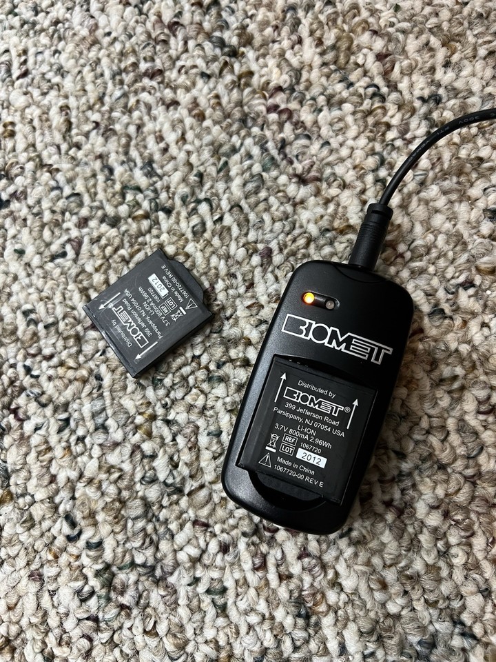 Biomet Spinalpak Osteobiologics Stimulator w/ Bag & Accessories Tested ...