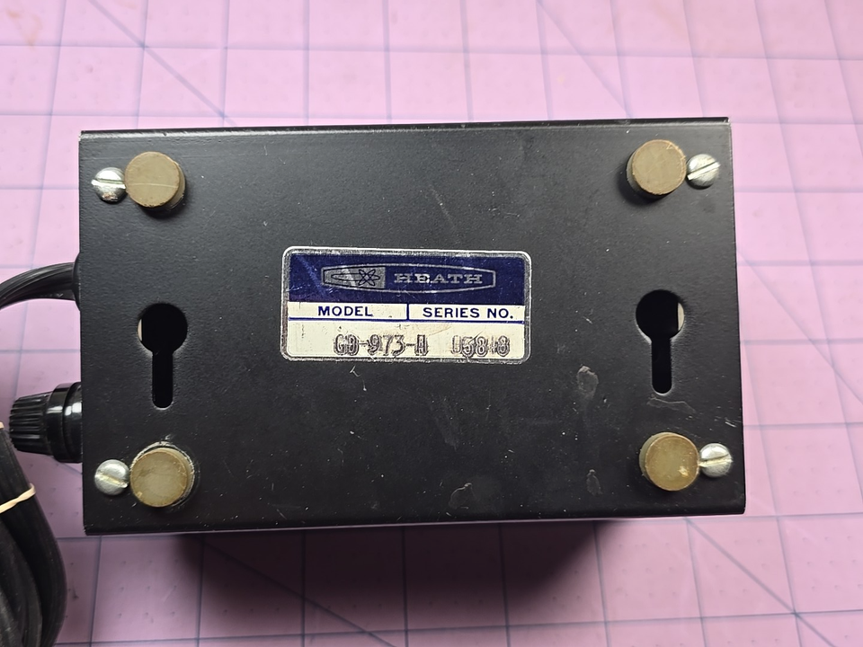 Vintage Heathkit SCR Motor Speed Control Model GD-973A | eBay