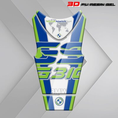 For 2018-2023 BMW G310GS Accessories 3D Fuel Tank Protector Pad Cover ...