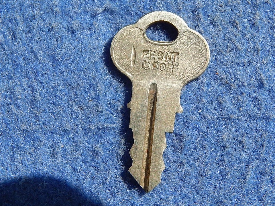 vintage coin op key: Chicago Lock key TBD 23 - Watling Scale Front Door ...
