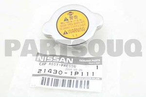 214301P111 Genuine Nissan CAP ASSY-FILLER 21430-1P111 | eBay