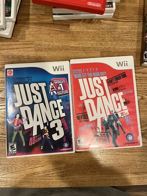 Just Dance & Just Dance 3 Wii Games, Tested | eBay