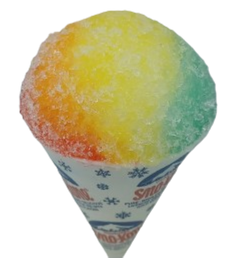 Display Fake Food Prop Rainbow Snow Cone Real Shaved Ice Details | eBay