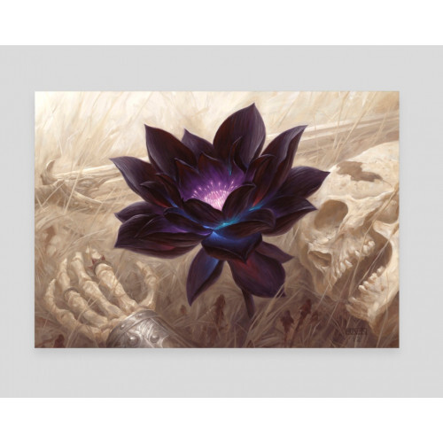 MTG Magic: The Gathering Black Lotus MO Art Print Reproduction Rare ...