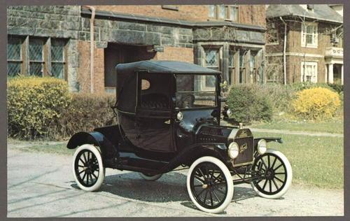 1915 Ford Model T Coupelet Auto Classic Car Postcard | eBay