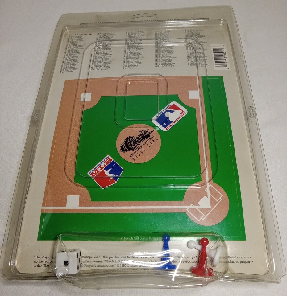 1990 Classic Unique Baseball Card MLB Board Game ~ Complete Set | eBay