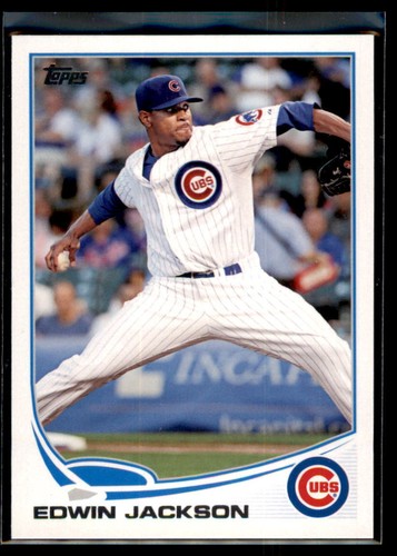 2013 Topps Update Edwin Jackson #US270 Chicago Cubs | eBay
