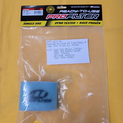 AFR-1007-00 MAXIMA PRE-OILED AIR FILTER FOR HONDA CRF100F/80F XR100R ...