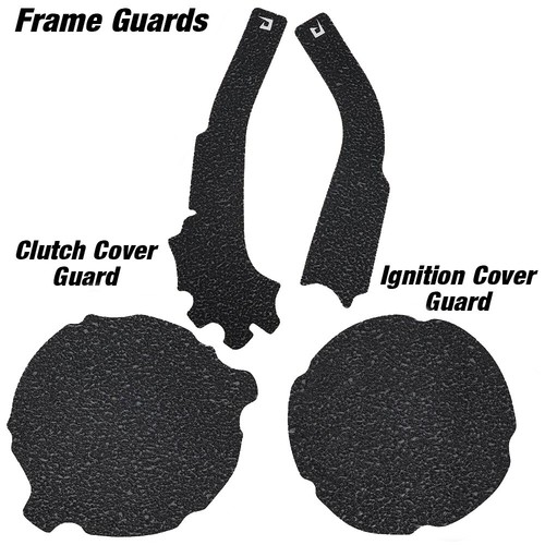 1995-2002 Kawasaki KX250 Black Engine & Frame Guards Cover Grip Tape KX 250