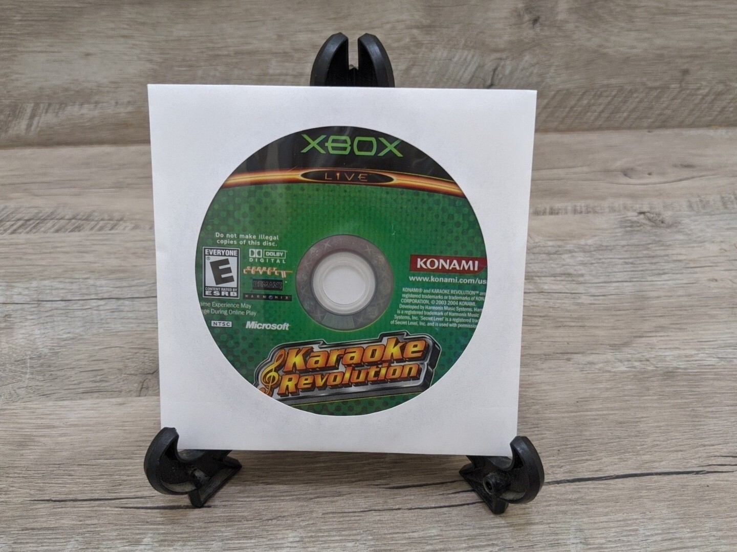 Karaoke Revolution - Original Xbox Game - Disc Only | eBay