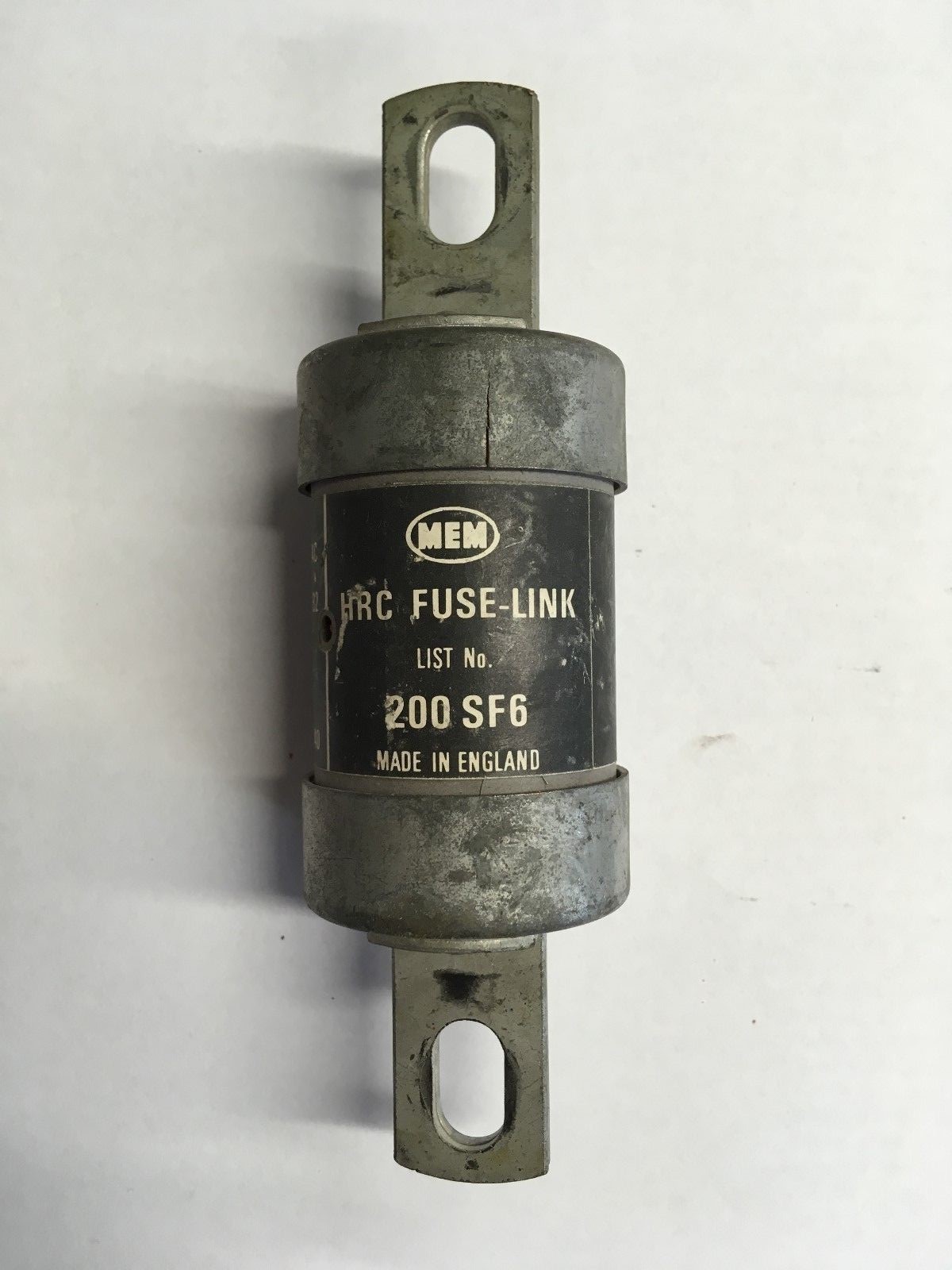 New/old stock MEM HRC Fuse Link 200 SF6 - 200 amp 415 Volts. Tested ...