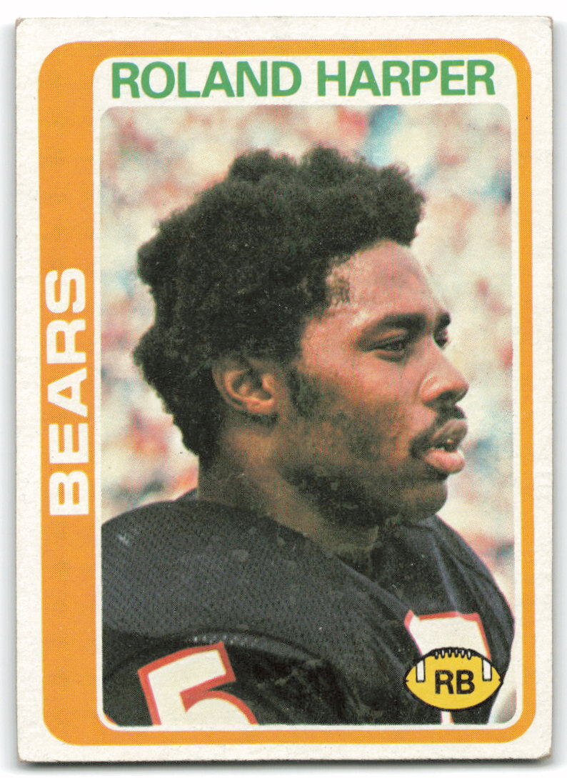 1978 Topps #417 Roland Harper Chicago Bears 3AR | eBay
