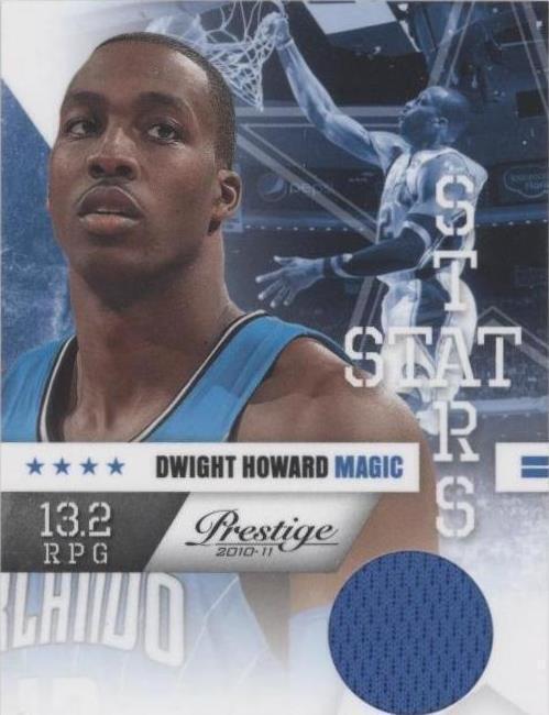 2010-11 Prestige - Stat Stars Dwight Howard #8 Materials /249 (MEM) for ...